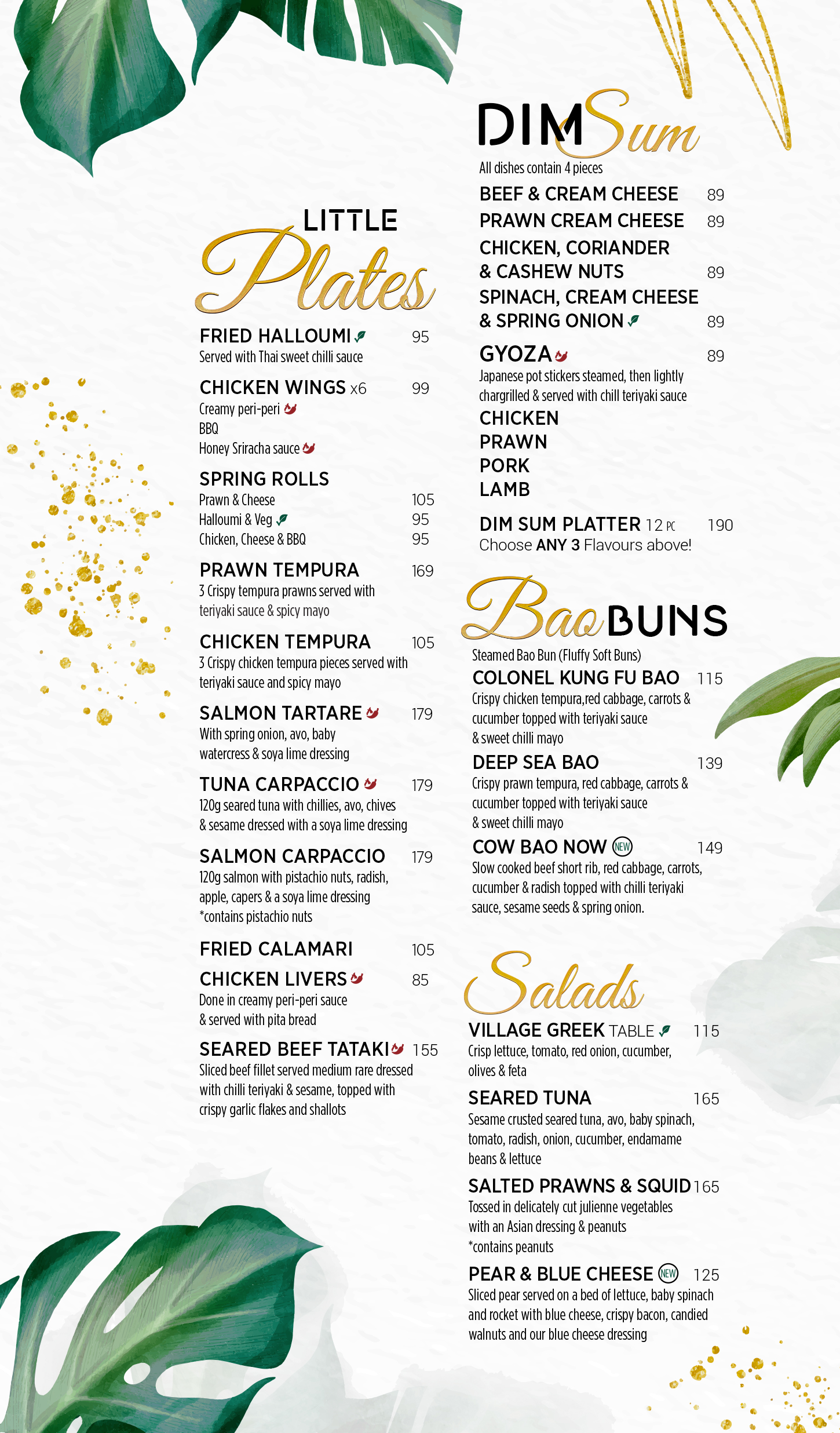 Menu - COWFISH